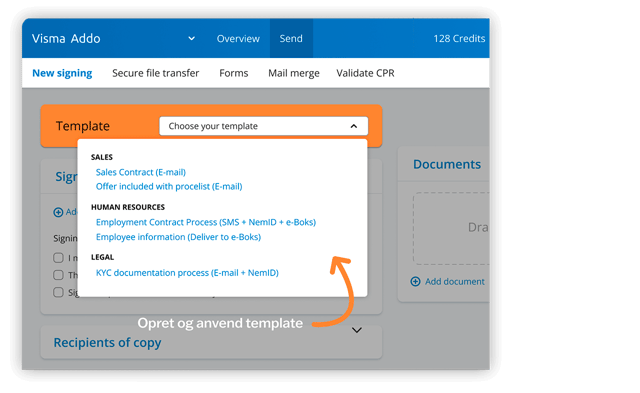 Digital underskrift af kontrakter | Signaturløsning fra Addo Sign