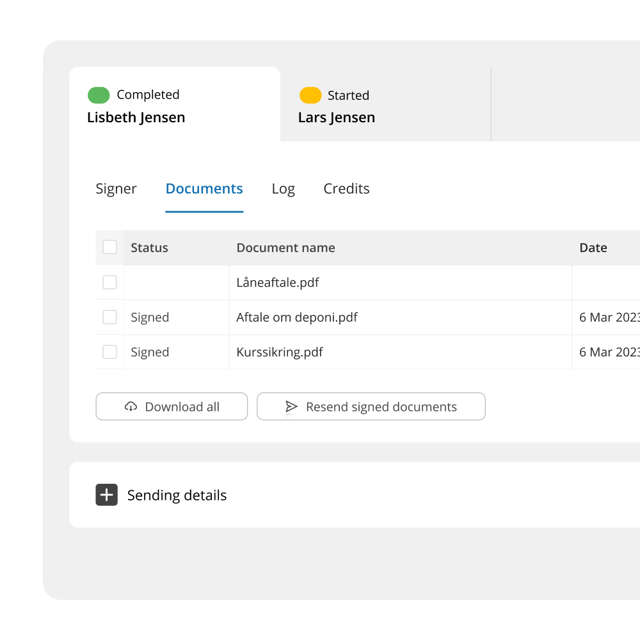 Addo Sign | Digital signatur
